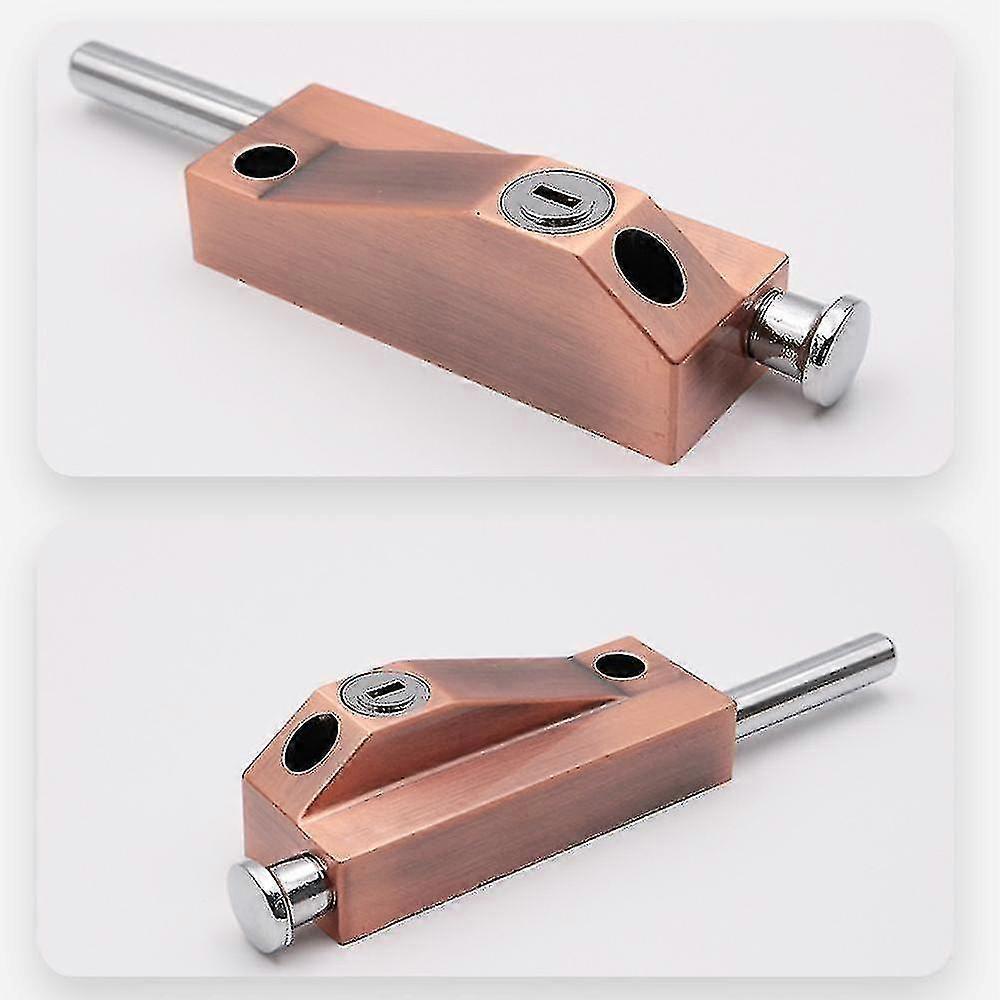 Rotary Door Lock, Floor Lock, Framed Door Surface-mounted Floor Lock ...