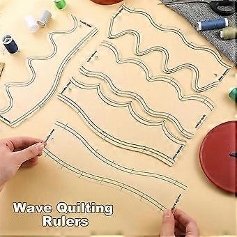 New Acrylic Wave Ruler Acrylic Quilting Template For Machine Quilting ...