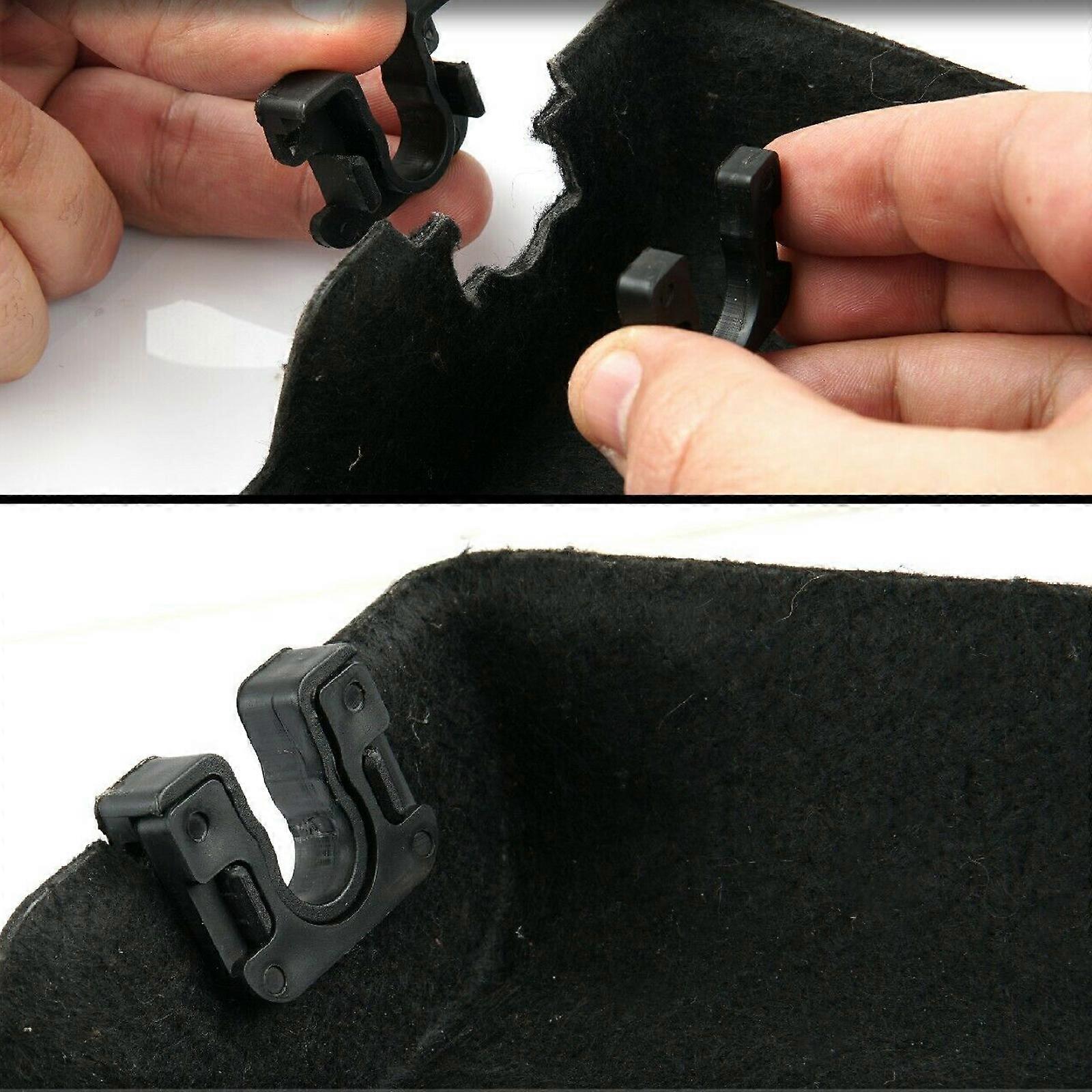 2 PCS Rear Parcel Shelf Pivot Hinge Clip 015532109E For Ford Fiesta MK7 ...