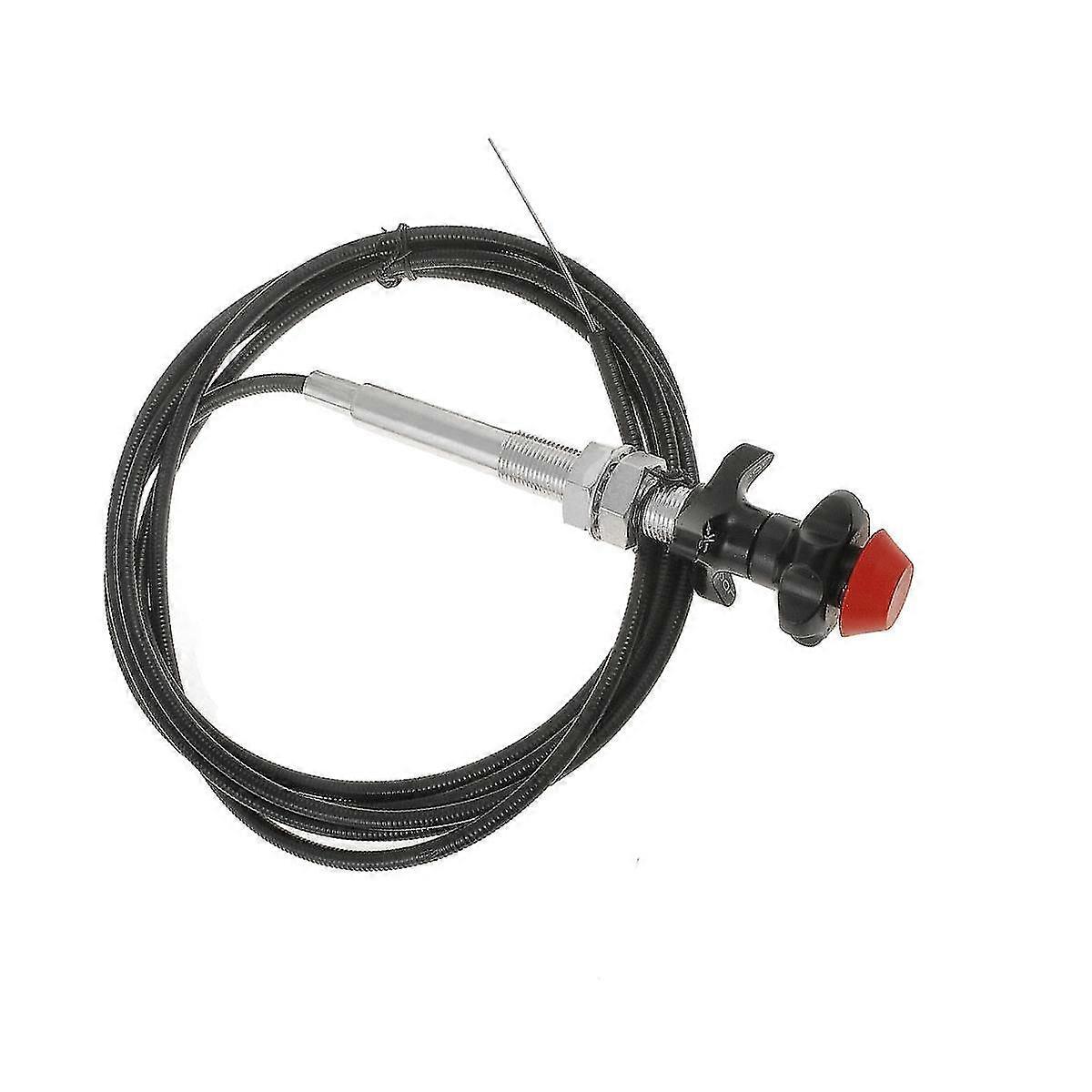 10FT Heavy Duty Vernier Locking Throttle Cable 55204 VCGTX10 Truck ...