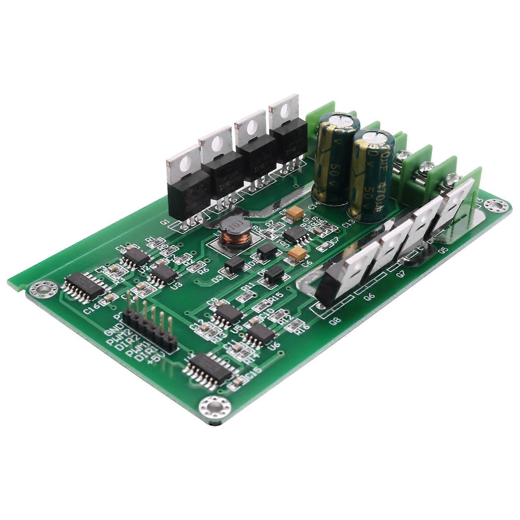 H-Bridge DC Dual Motor Driver PWM Module DC 3~36V 15A Peak 30A IRF3205 High Power Control Board ...