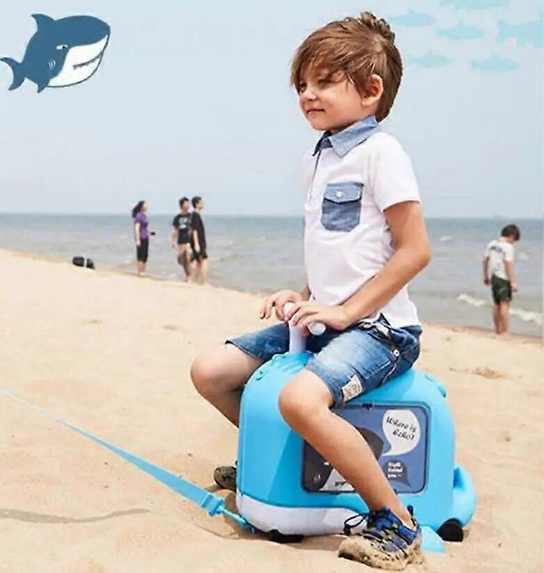 Kids Ride-On Suitcase Children Toddler Carry-On Airplane Luggage ...