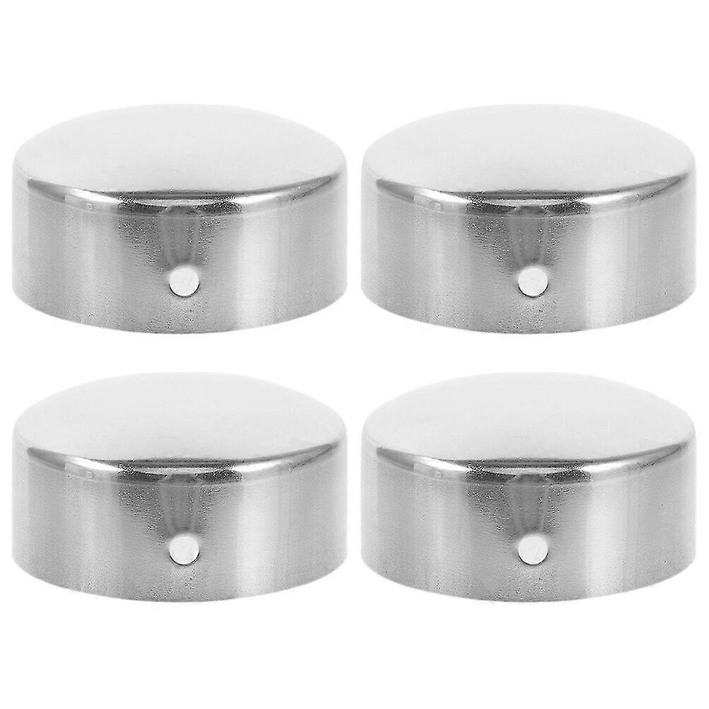 4pcs Handrail End Caps Stainless Steel Handrail Stair End Caps Stair ...