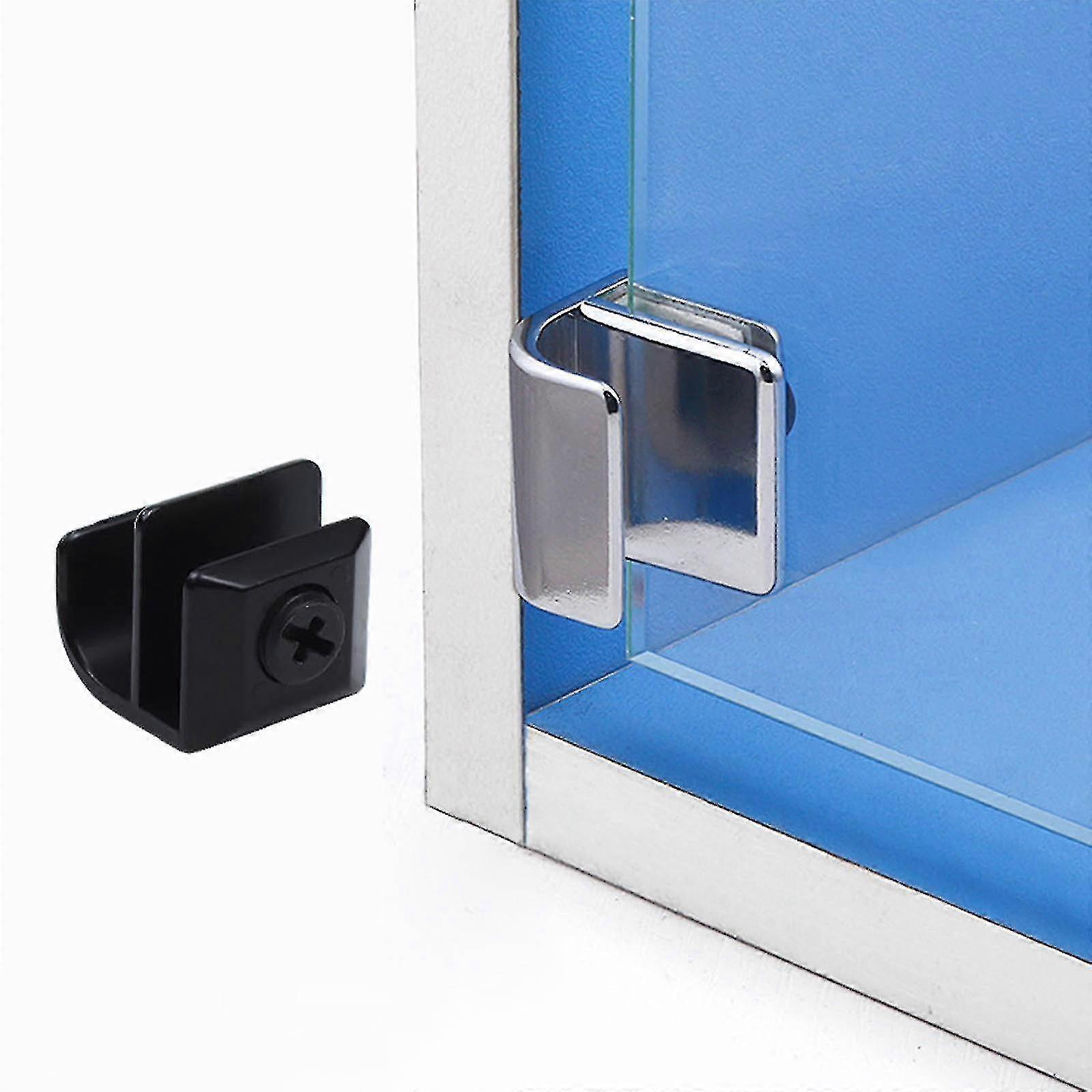 Glass Door Handle/clamp Glass Showcases Cabinet Drawer Metal Pulls No ...