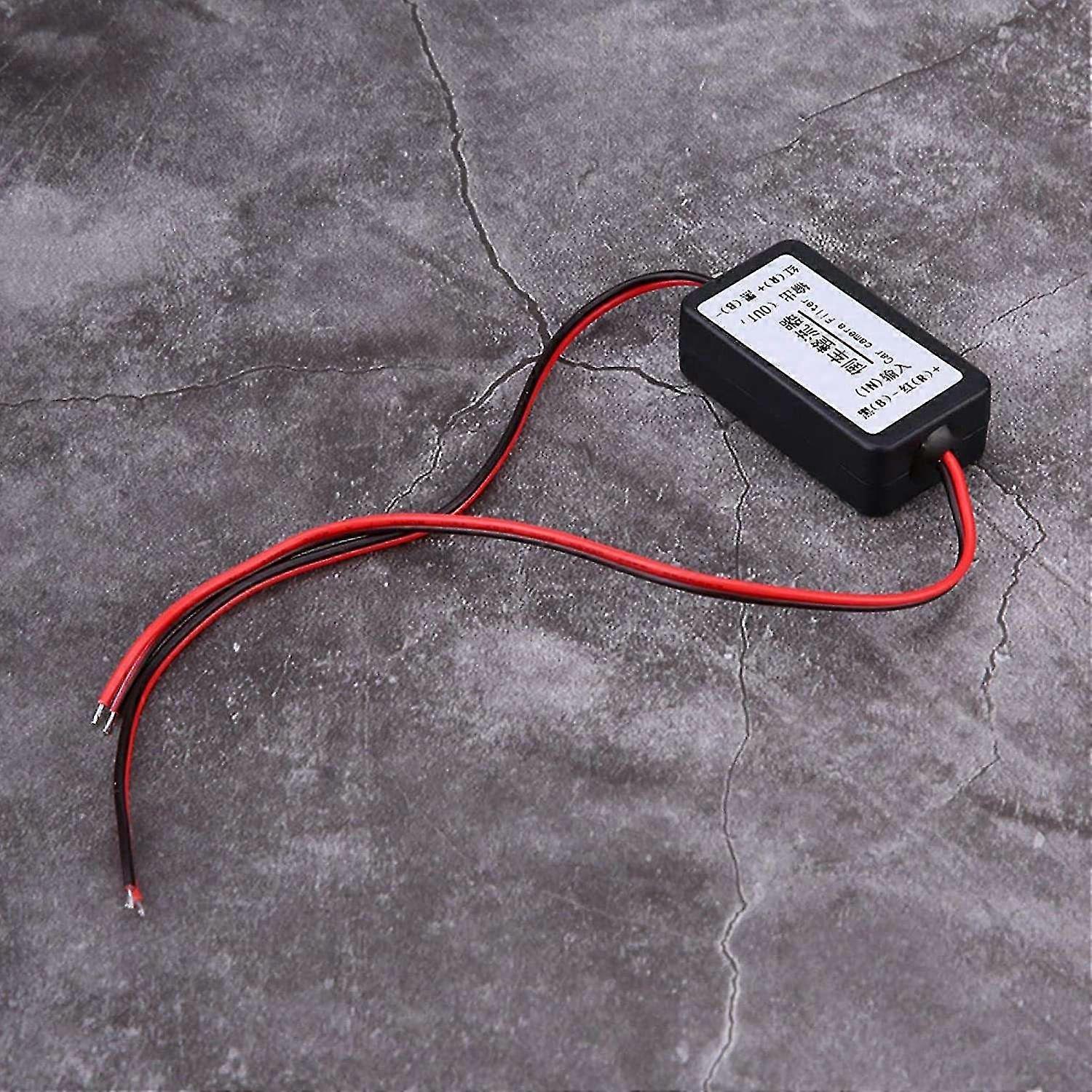 12v Car Rear View Camera Rectifier Relay Capacitor Filter Connector ...