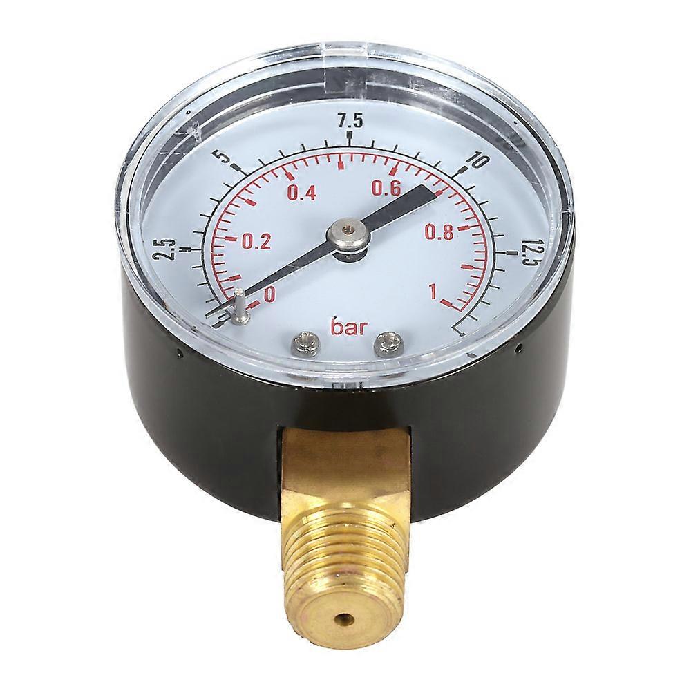 Mini Dual Scale Dial Gauge Pool Spa Filter Water Pressure Gauge Mini 0 ...
