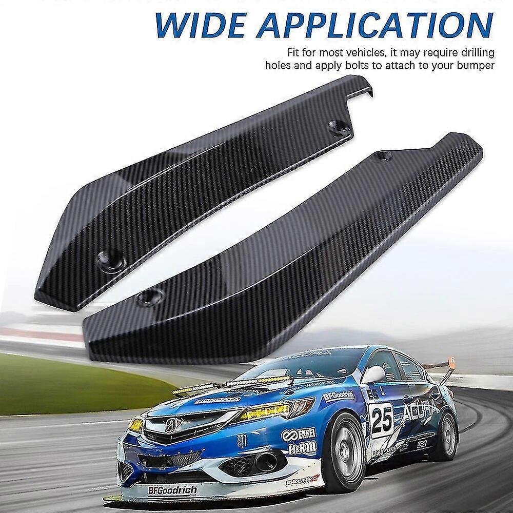 For Cadillac Escalade ATS CTS Car Rear Bumper Splitter Diffuser Canard ...