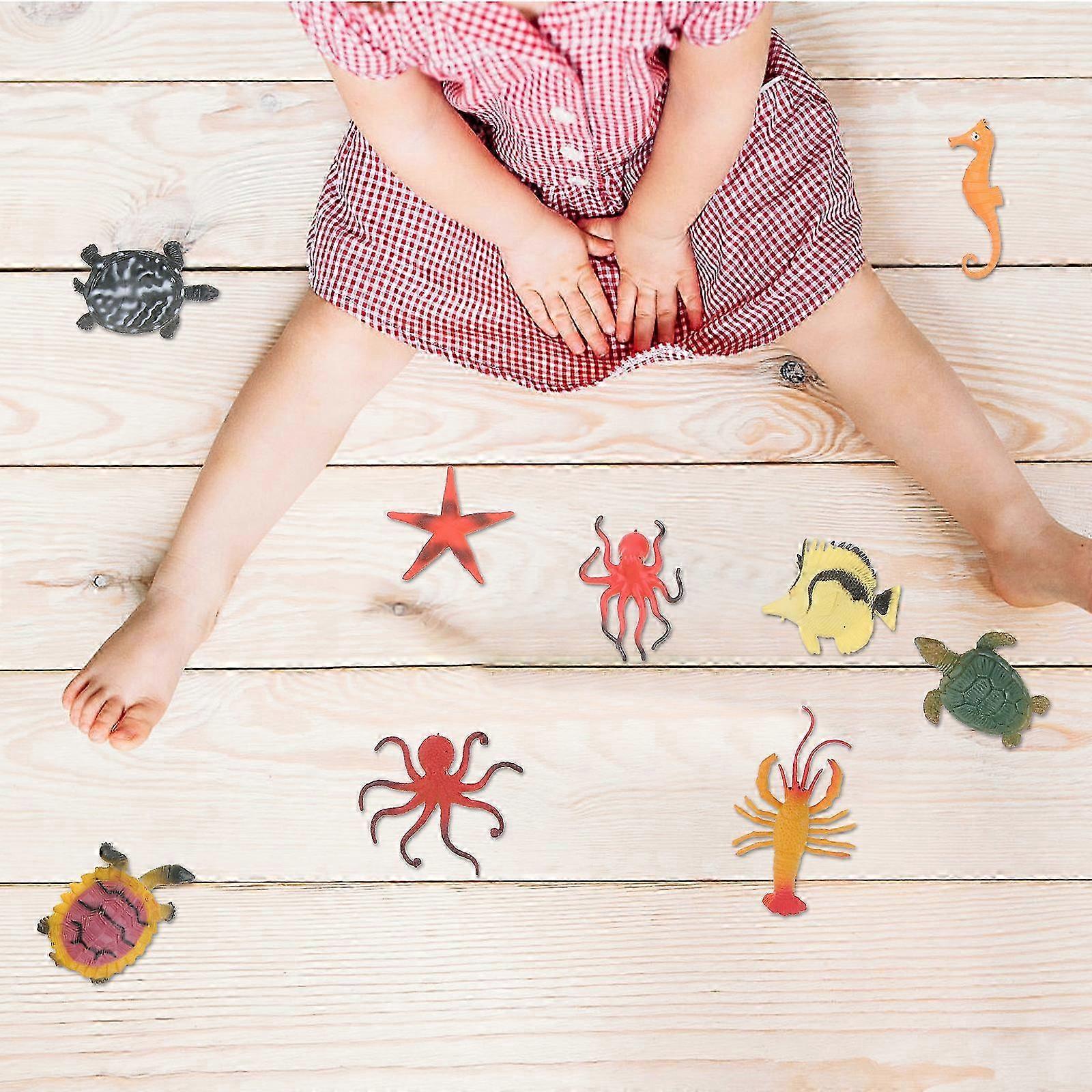 88 Pcs Ocean Toys Ocean Animal Figures Realistic Animal Toy Sea Animal ...