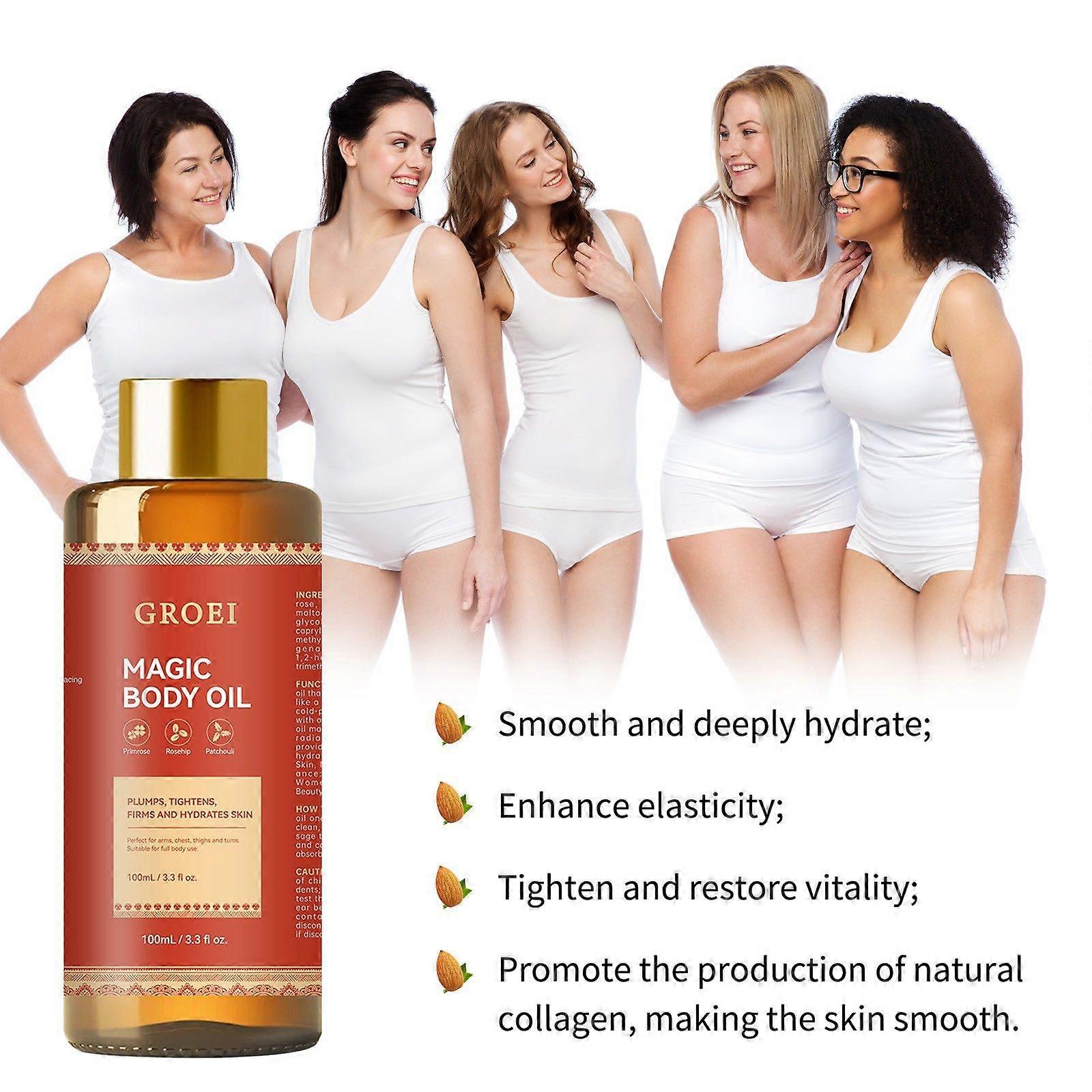 100 ml Magic Body Oil for Sensitive and All Skin Types, Multifunctional ...