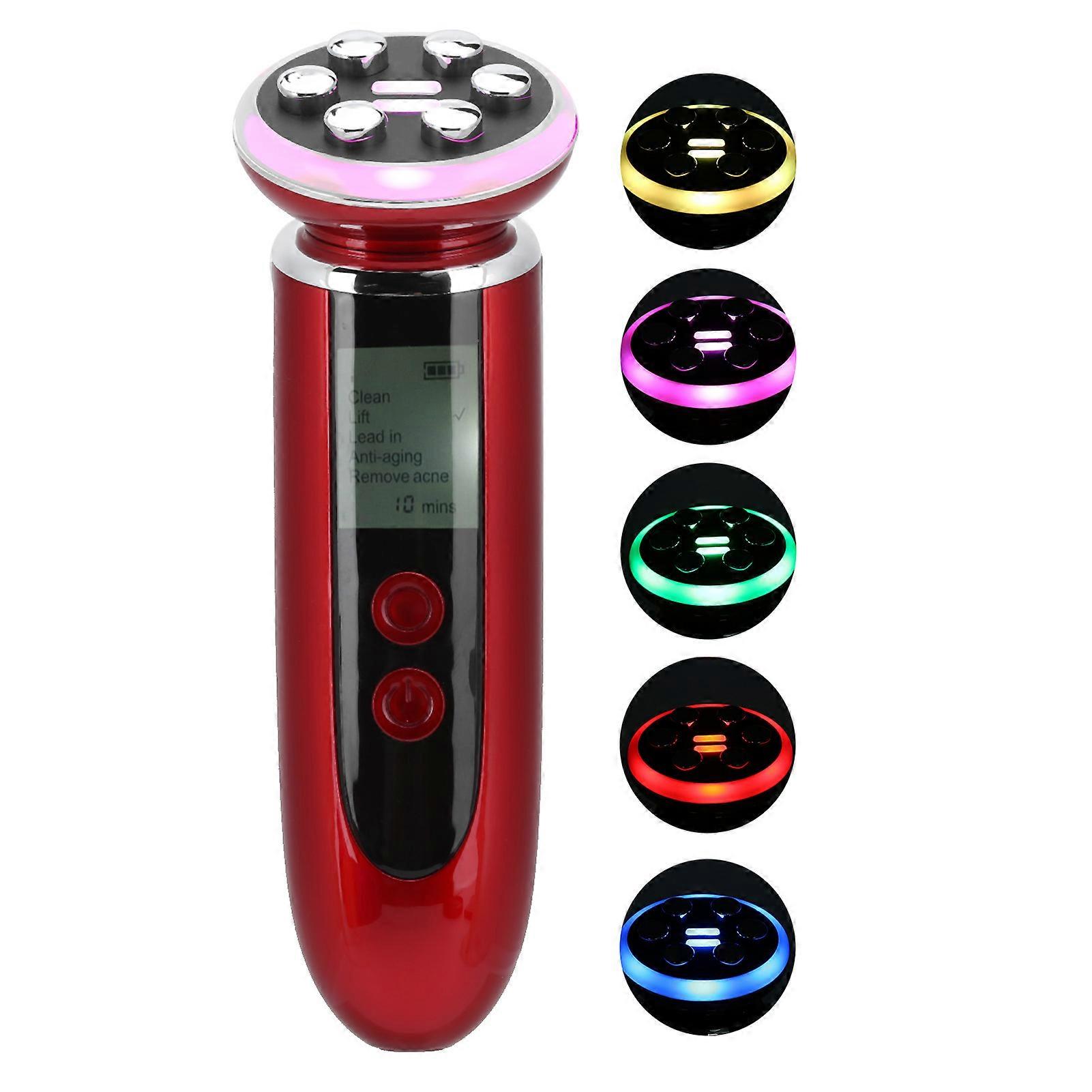 MultiFunction RF Radio Frequency Machine LED Light EMS Facial Skin ...