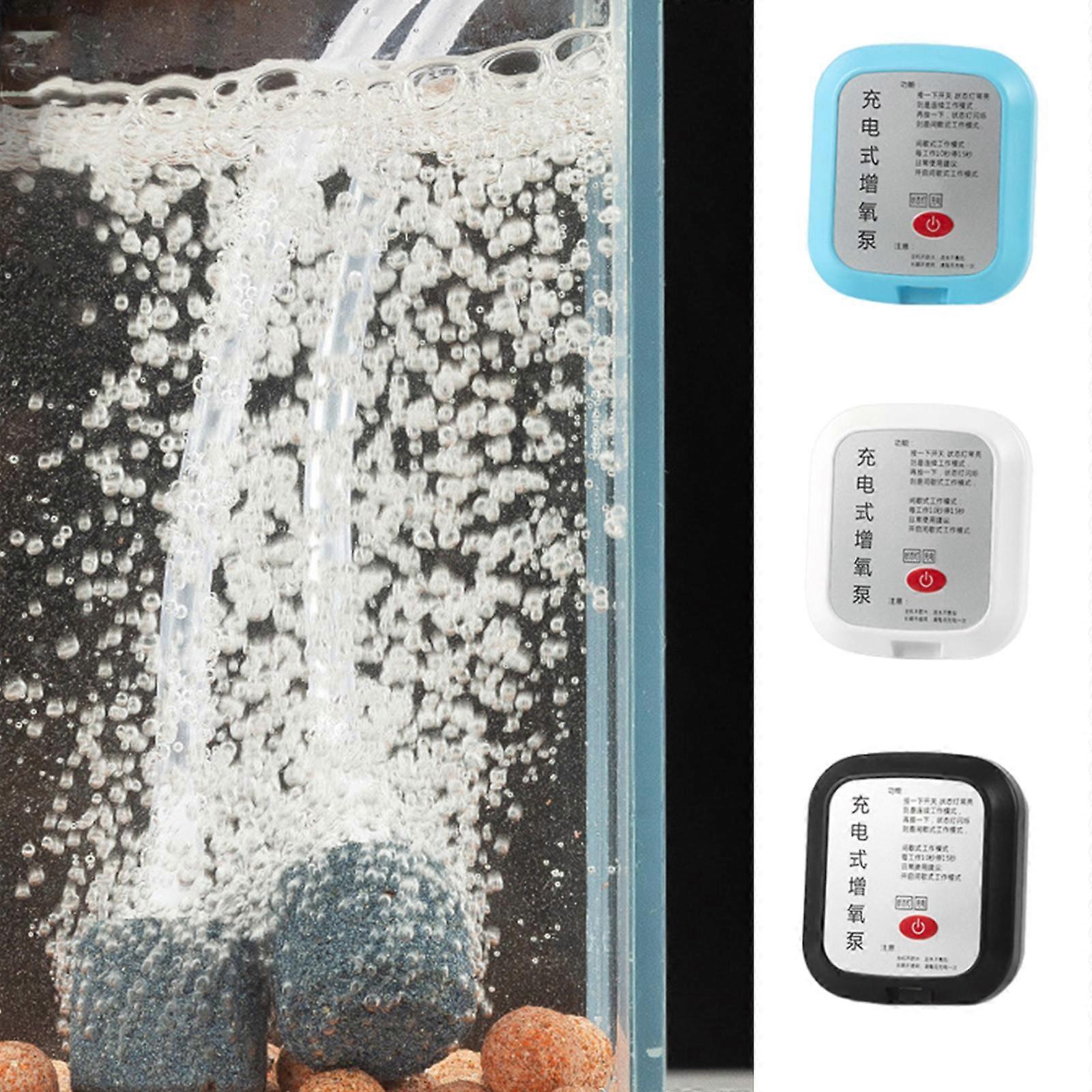 USB Portable Fish Tank Oxygenator USB Operated Miniature Air Pump for ...