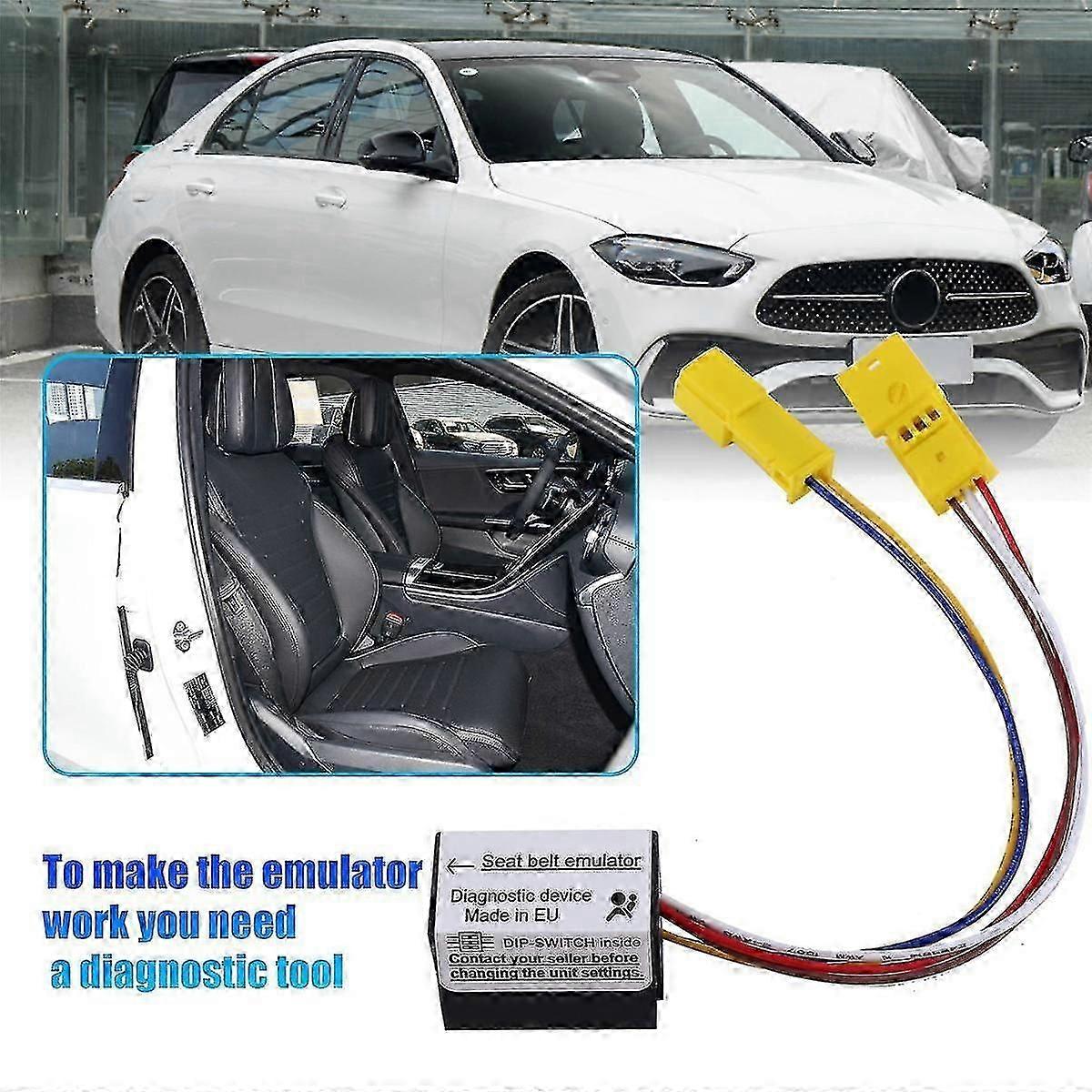 Bypass Seat Occupancy Mat Sensor Emulator Bypass For C-class W203 Clk ...