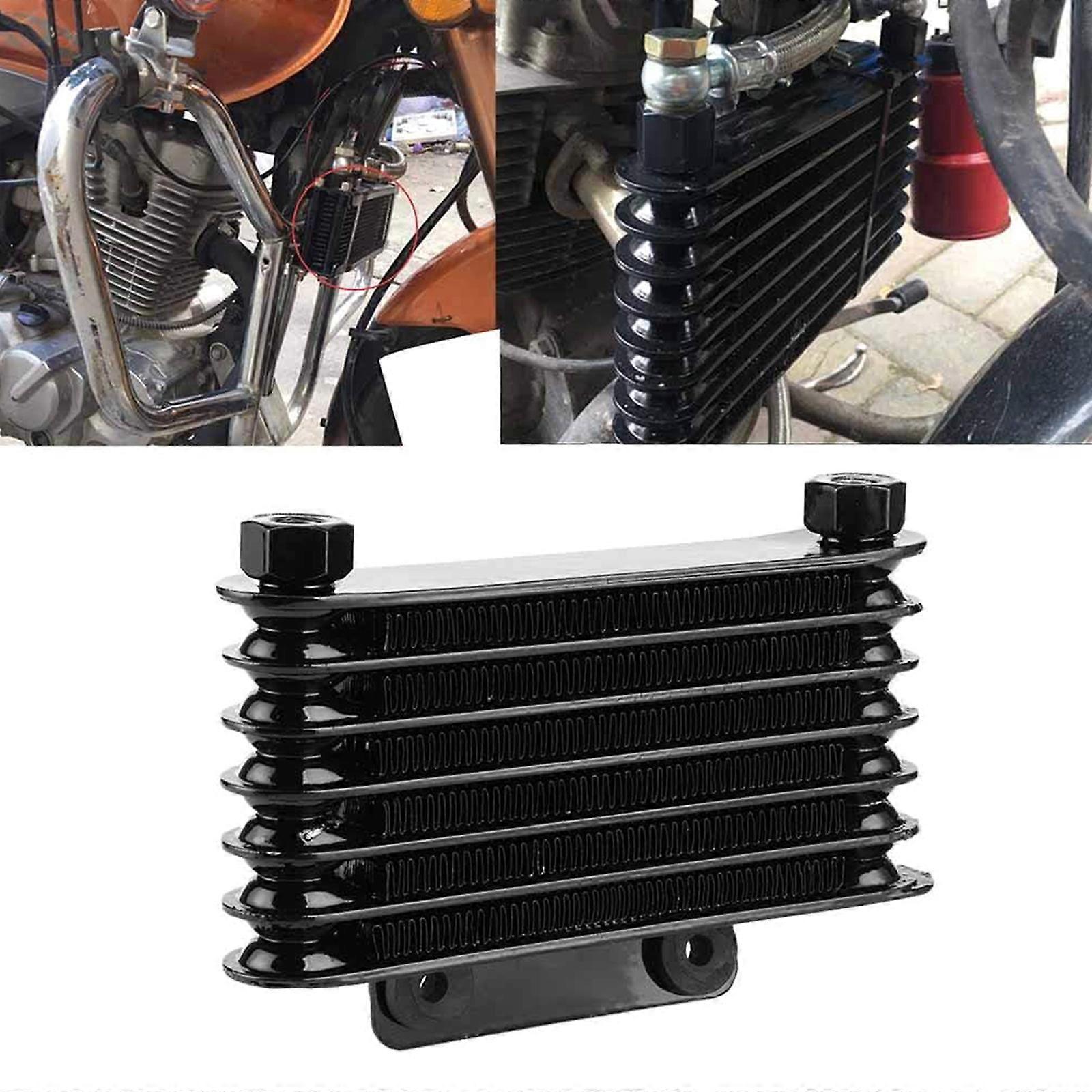 Universal Motorcycle Oil Coolers High Efficiency Metal Oil Coolers ...