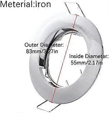 Sea Set of 6 Recessed Light Frames, Ceiling Mounting Frame, Recessed ...