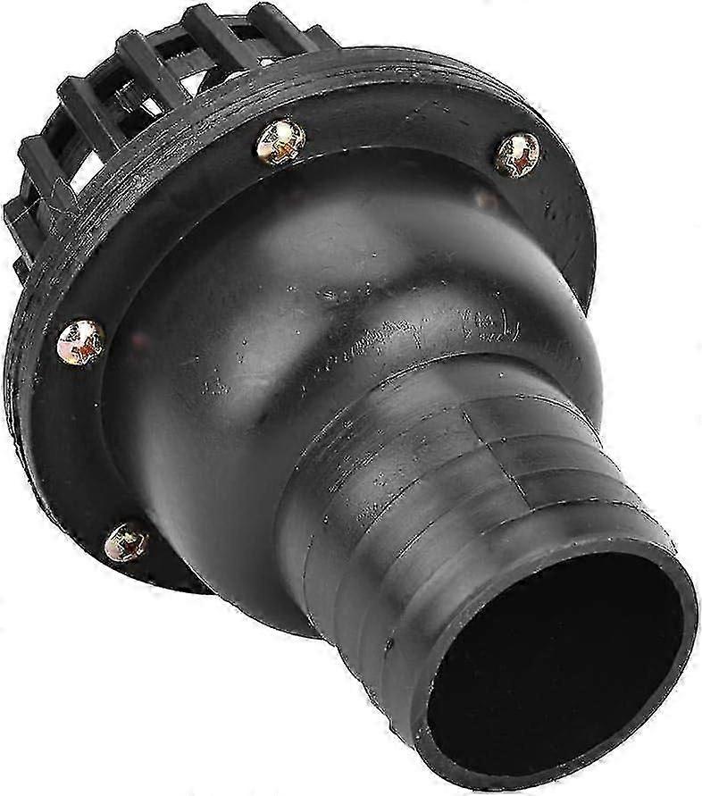 Water Valve - Water Pump Foot Valve Black Pvc Low Pressure Flat Check ...