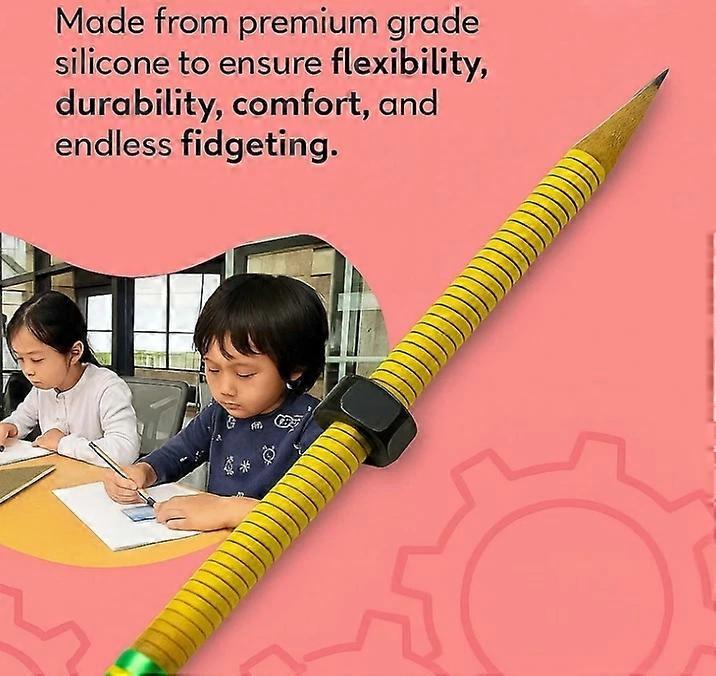 ADHD Fidget Pencil,Threaded Pencil Sleeve with Nuts'n Bolts for Kids ...