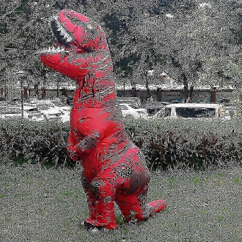 Inflatable T-Rex Dinosaur Costume for Adults & Kids, Halloween ...