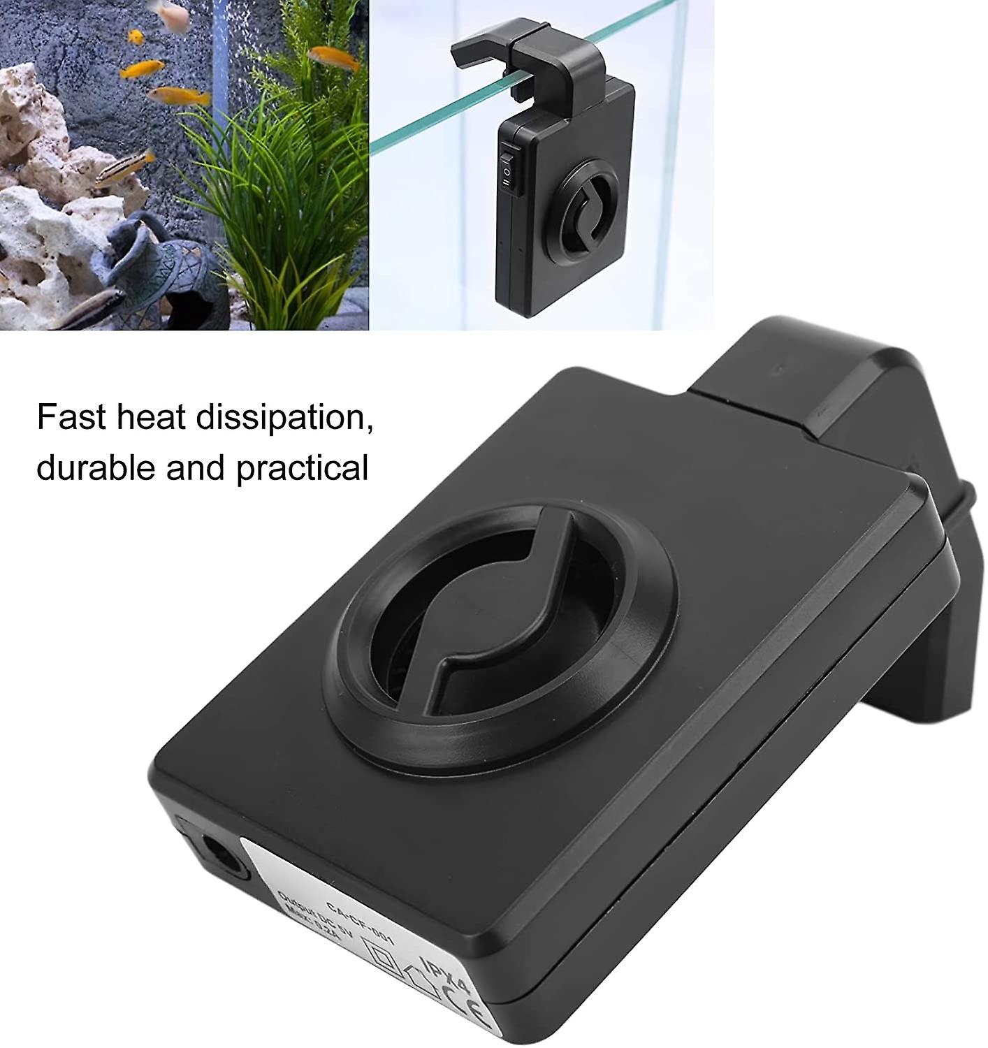 Mini Aquarium Chillers Aquarium Water Cooling Fan Adjustable Fish Tank ...