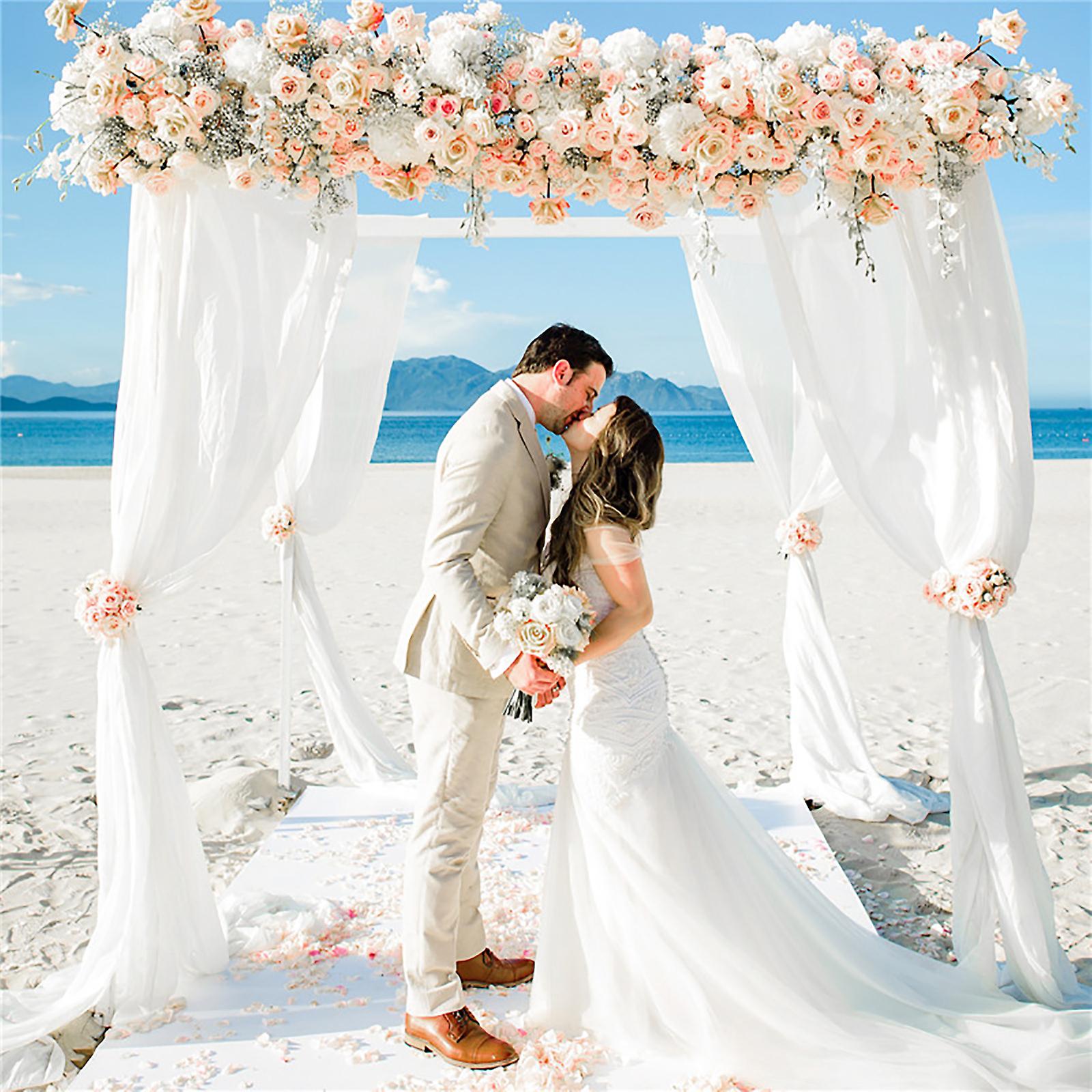 White Backdrop Photo Wedding Backdrop Polyester Fabric Photography ...