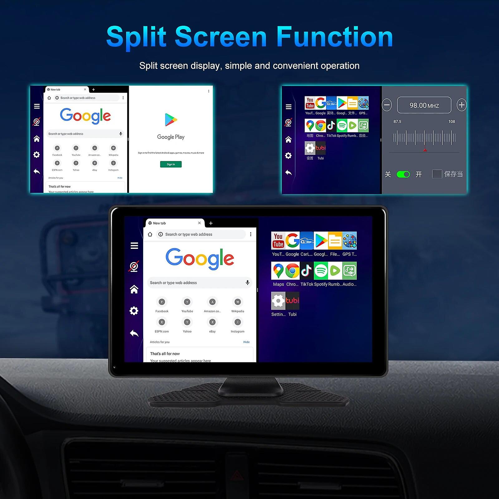 Android 13 Carplay Portable Smart Player 9 " Carplay Android Auto ...