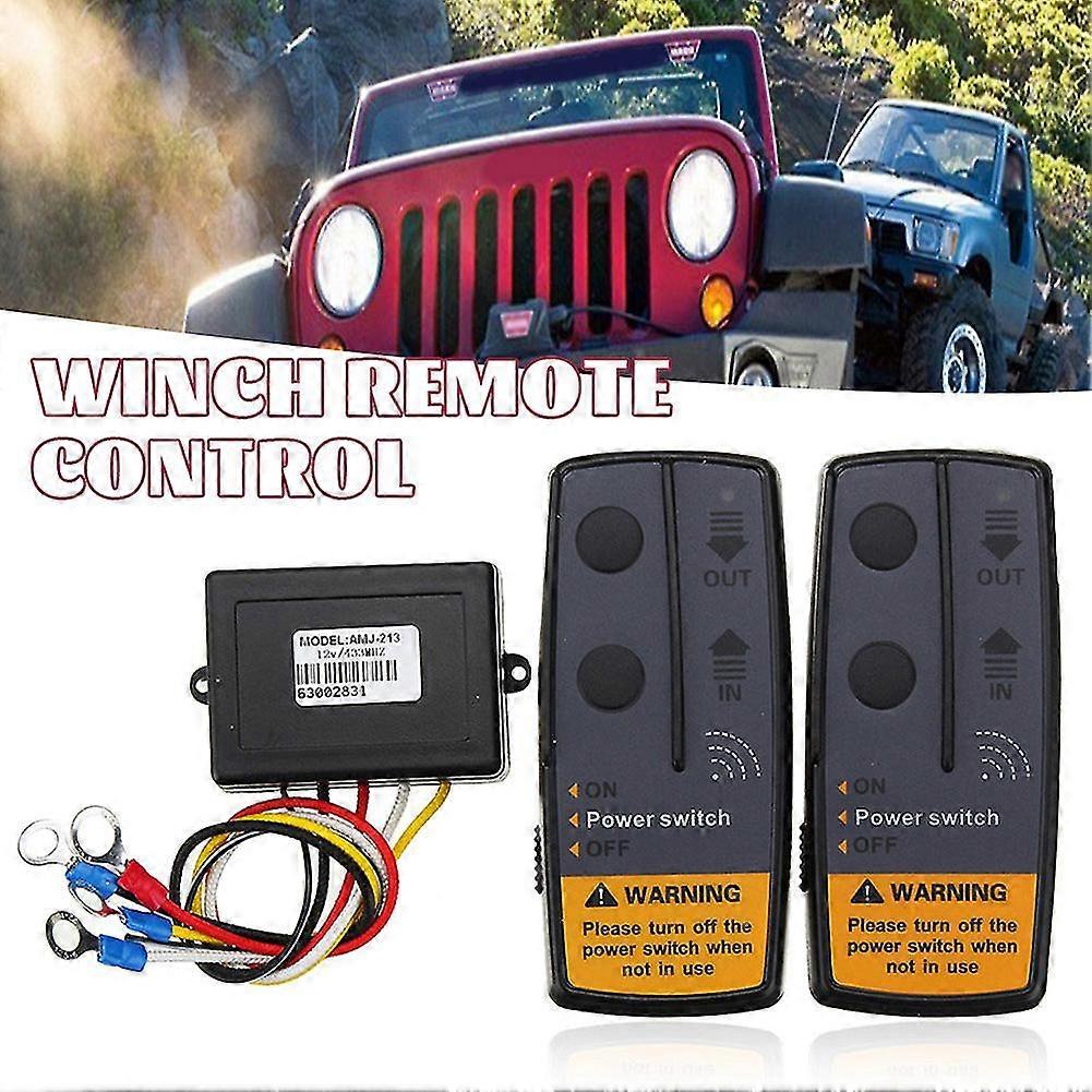 Electric Winch Remote Control Kit for Car ATV Truck Battery Operated ...