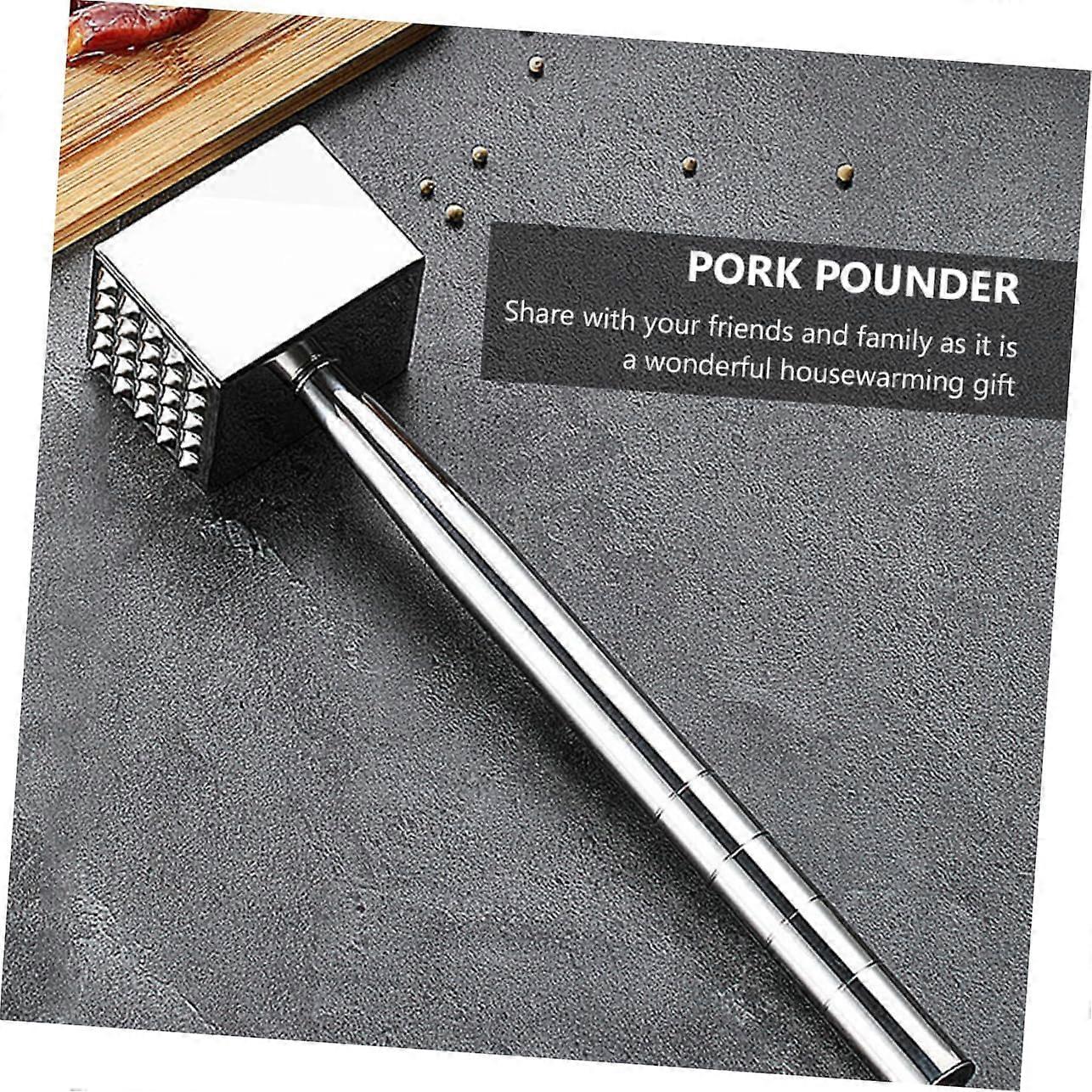 Meat hammer metal meat tenderizer percussion mallet kitchen hammer ...