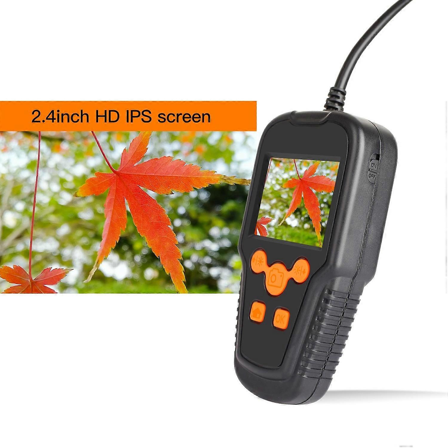 P60A 2m Hard Wire 3.9mm Lens Industrial Endoscope Inspection with 8 LED ...