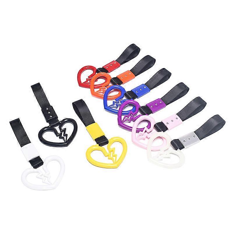 Car Tow Strap Tsurikawa Handle Strap Drift Universal JDM Cute Ring Bus ...