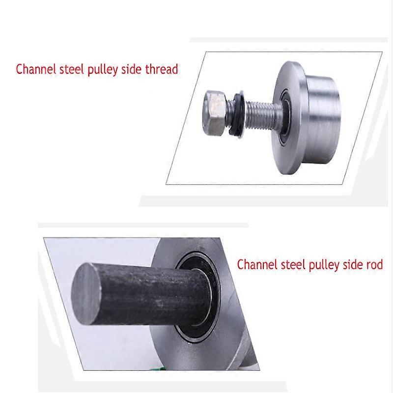 Freight Train Track Wheel / Freight Elevator Elevator Channel Steel ...