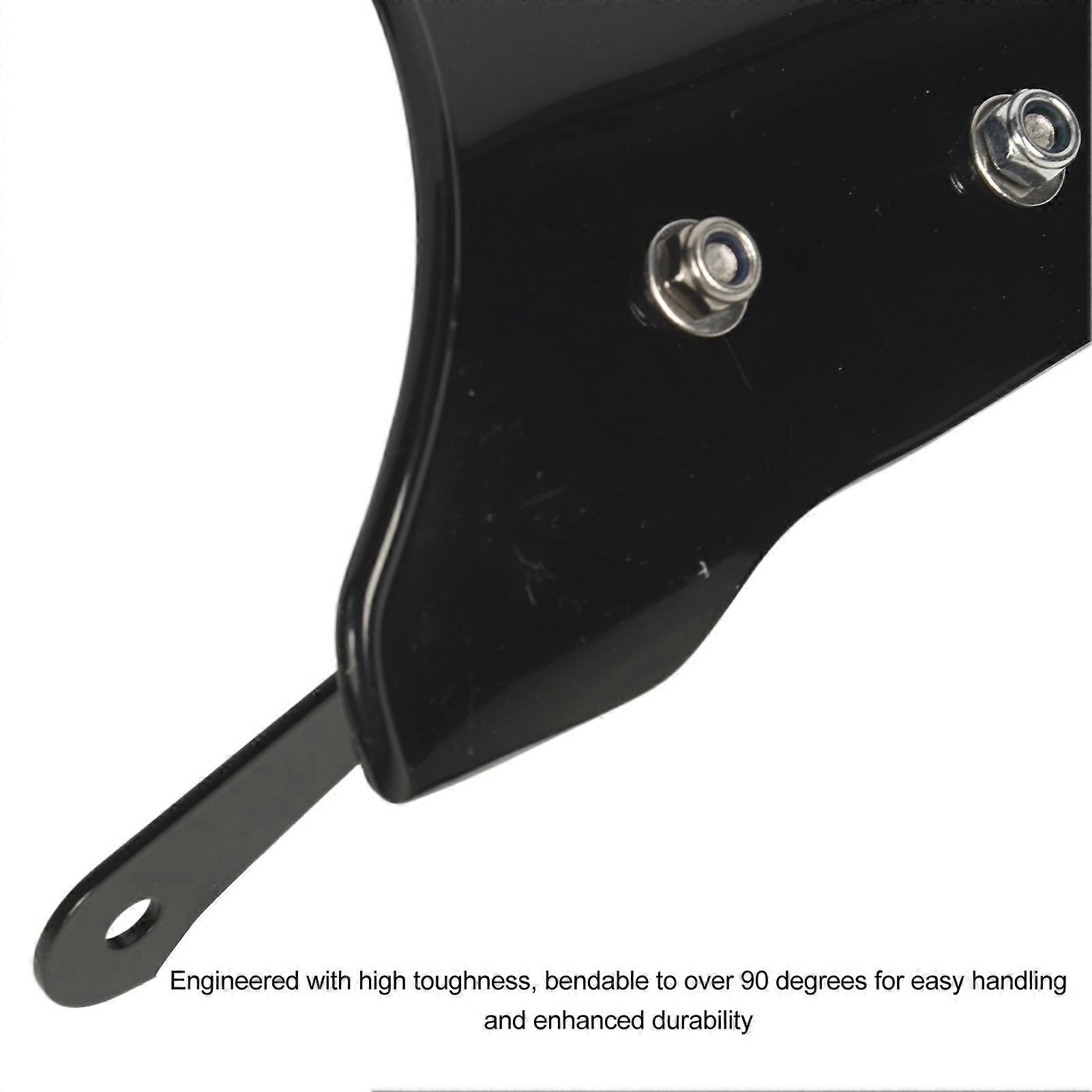 Motorcycle Wind Deflectors Board PC Windscreen Visor Air Deflector for ...