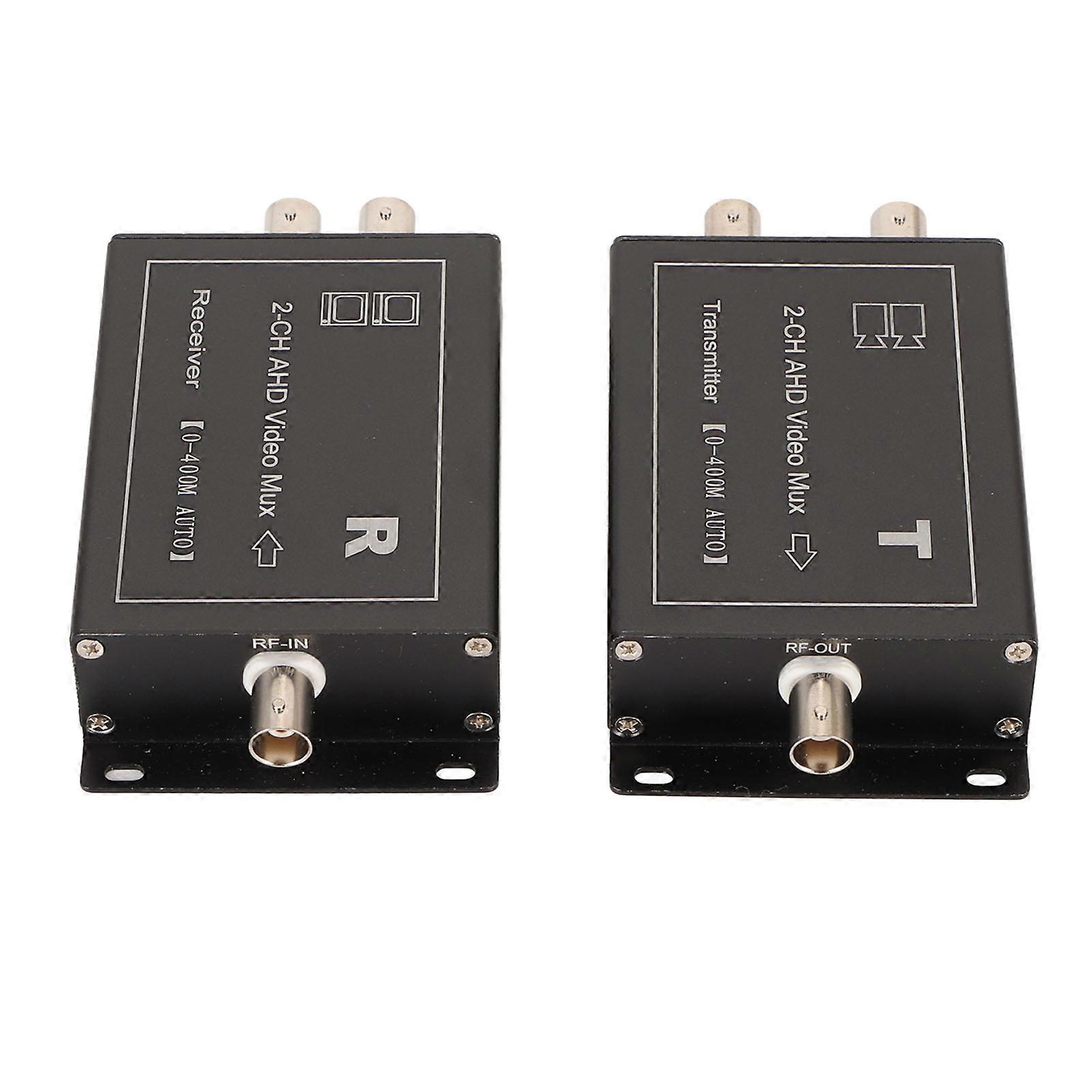 Video Multiplexer 2 Channel 400m Support AHD CVBS Plug and Play Hot ...