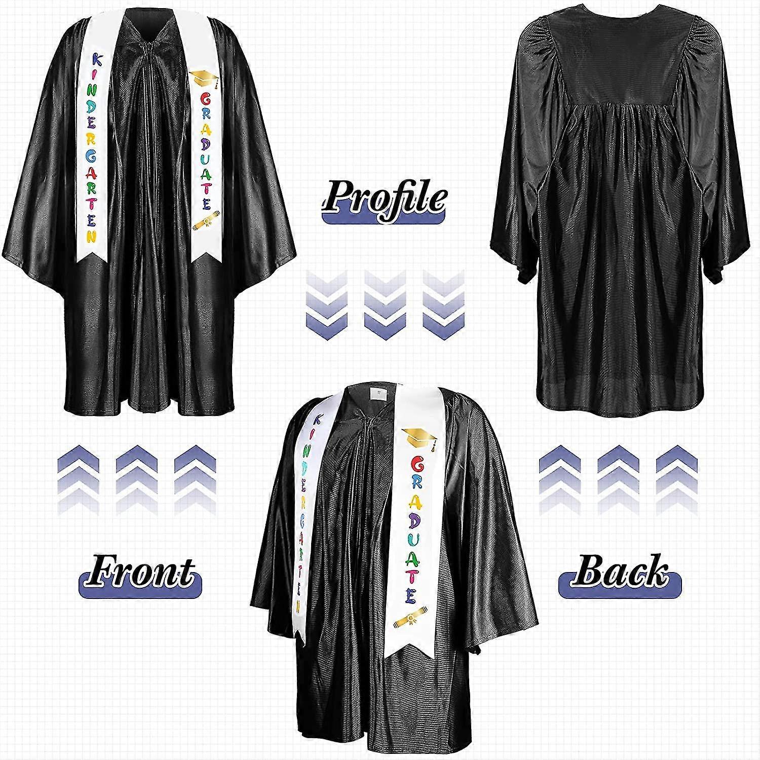 Children`s Preschool And Kindergarten Graduation Gown Cap Tassel Set ...