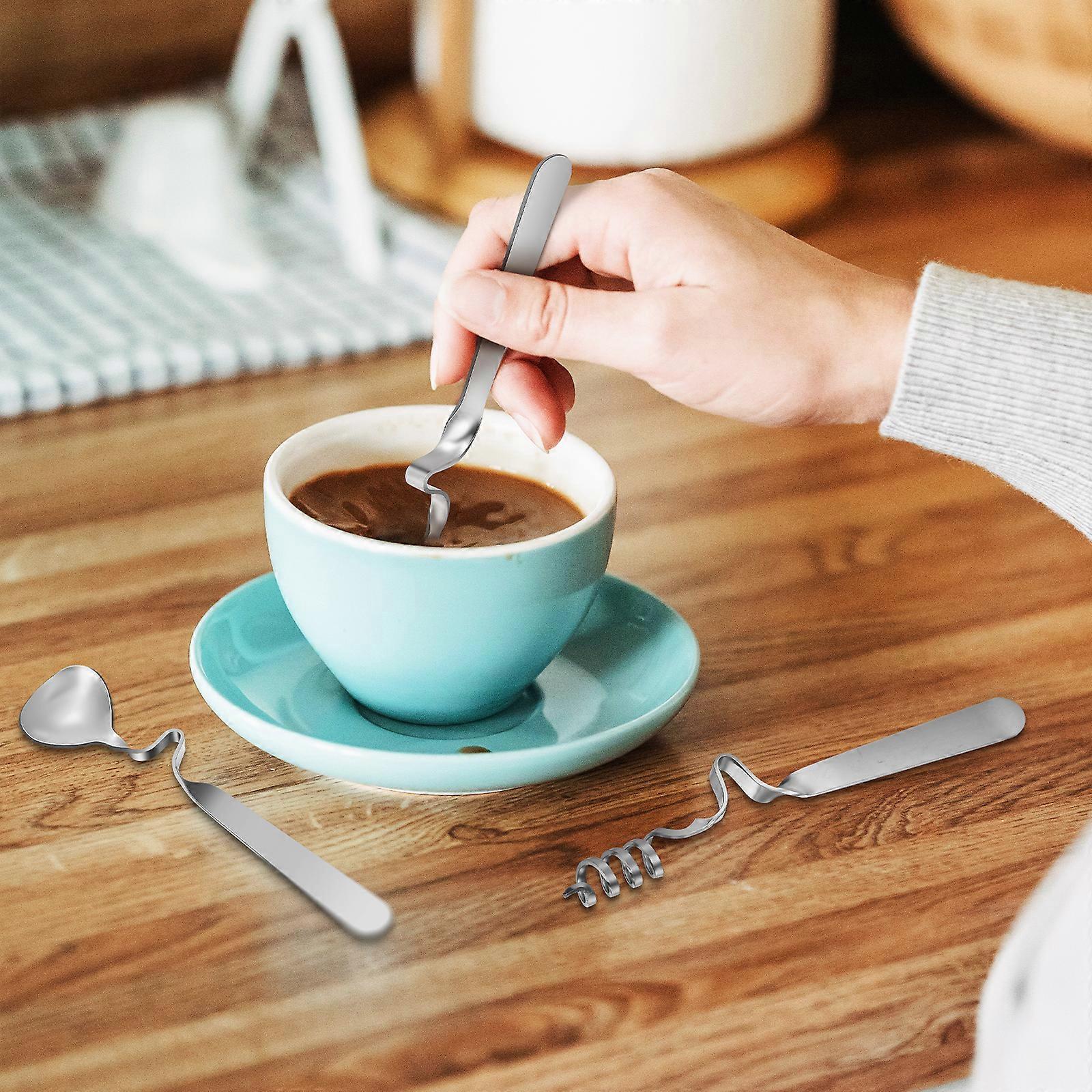 4 Pcs Honey Jam Spoons Stainless Steel Honey Spoons Jam Spoons for Tea ...