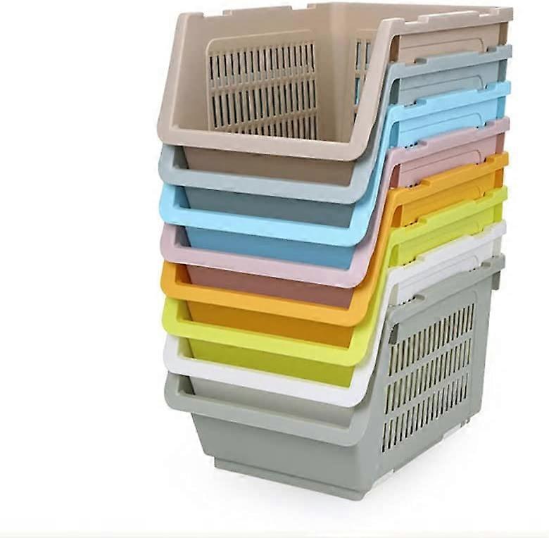 Square Plastic Fruit And Vegetable Storage Basket, Hollow Drain Basket ...