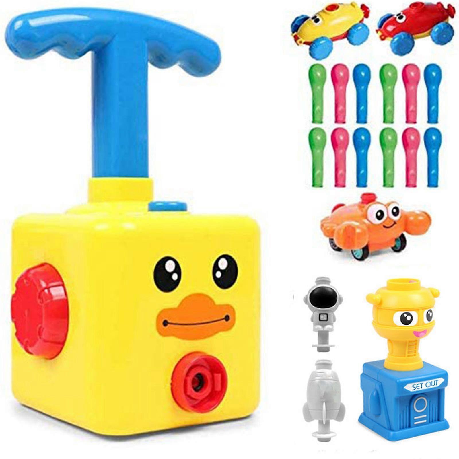 Power Balloon Car Toy For Kids Balloon Powered Car Children Science Toy ...