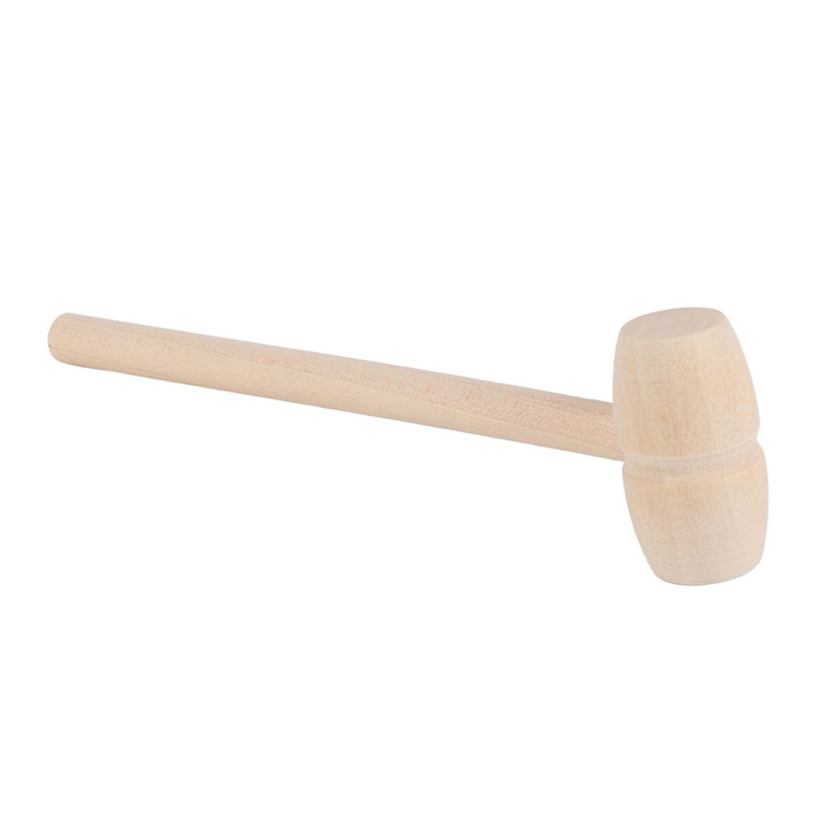100pcs Mini Wooden Hammers for Chocolate Portable Breakable Heart ...