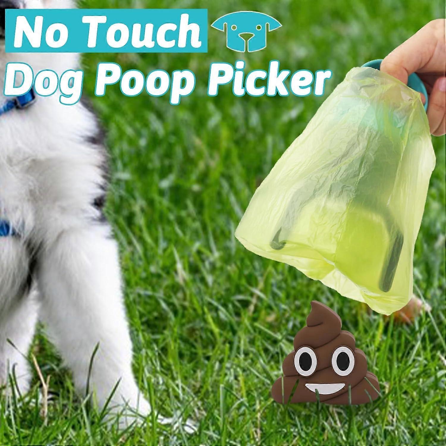 Portable Dog Poop Scooper, No-Touch Handheld Doggy Poop Scooper ...
