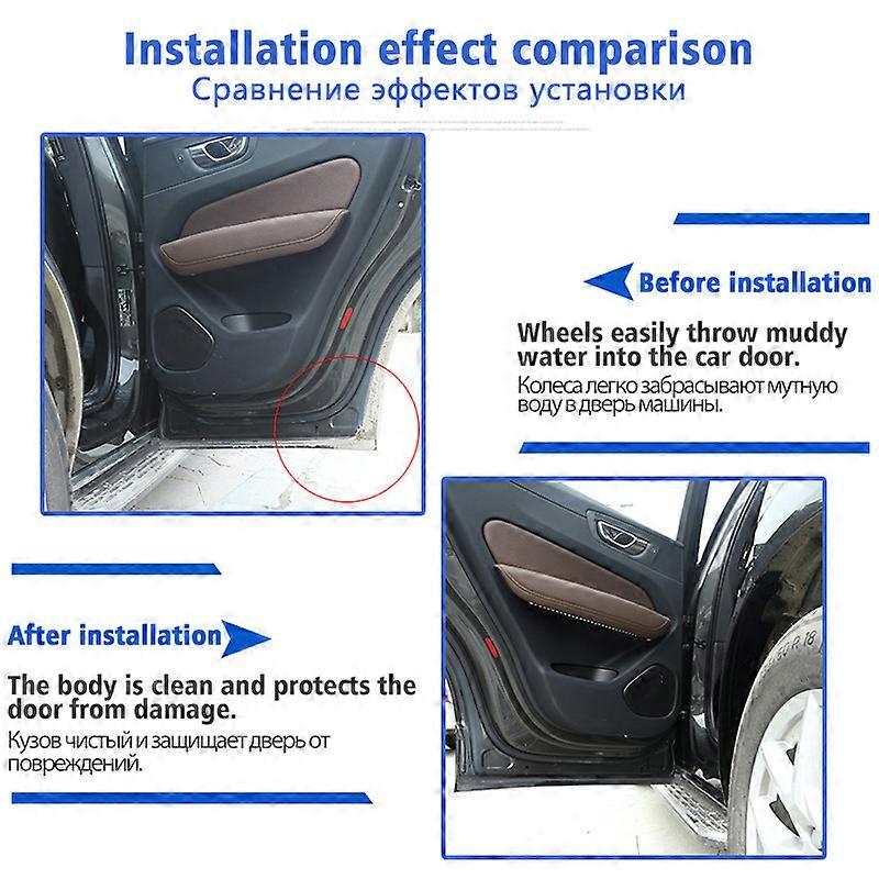 Excellent For Volvo XC60 Mud Flaps Blue 2018 2019 2020 2021 2022 ...