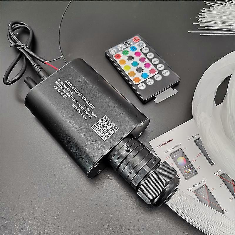 Starry Sky Ceiling Car 12v RGBW 300pcs 2M LED Fiber Optic Light Star ...