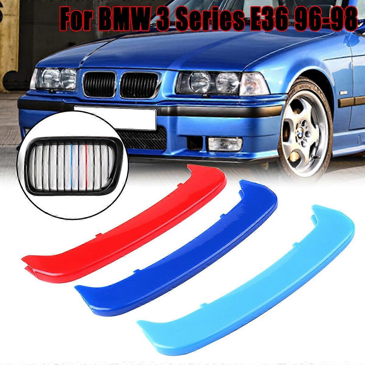 For BMW 3 Series E36 M Colors Front Grill Insert Kidneys Radiator Grill ...