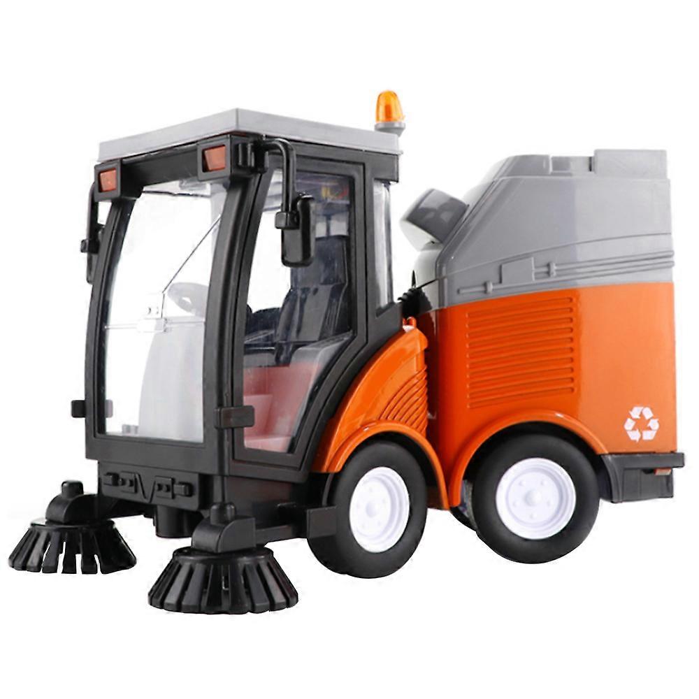 Children's toys Road sweeper Sanitation cleaner Engineering vehicle Boy ...