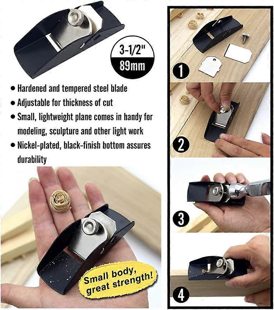 Mini Hand Planer Trimming Planer, Woodworking Wood Plane Hand Tool Flat ...
