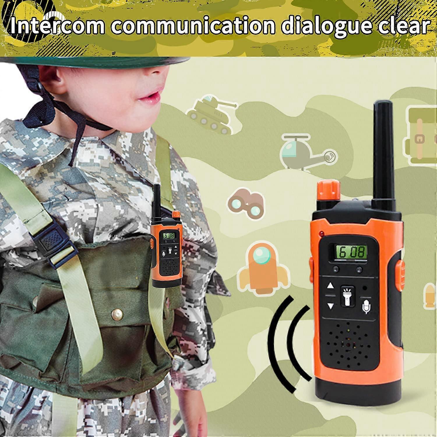 Walkie-talkie Children's walkie-talkie and girls aged 3-12, 3 miles ...