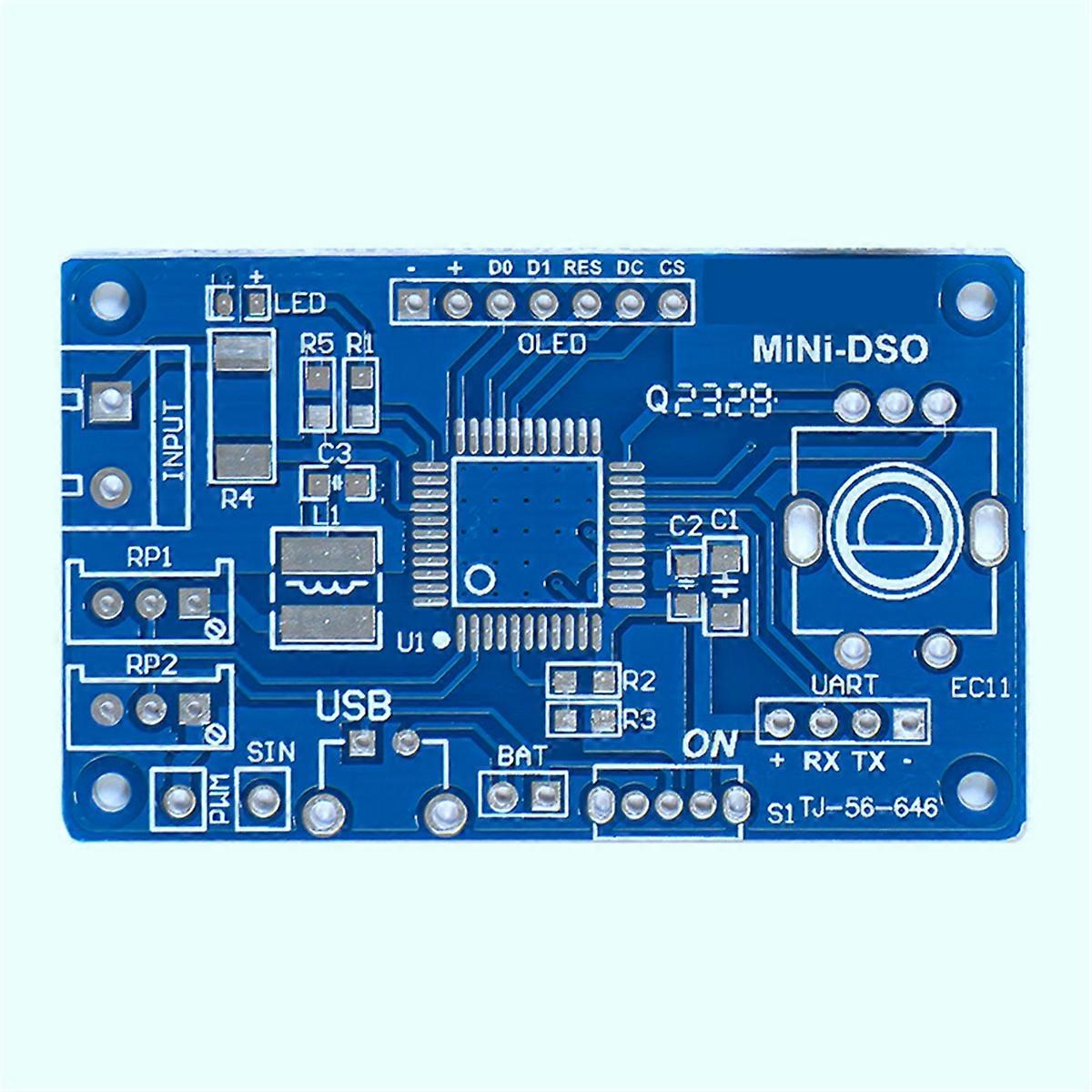DIY Mini Digital Oscilloscope Electronic Kit STC8K8A MCU with 0.96 Inch ...