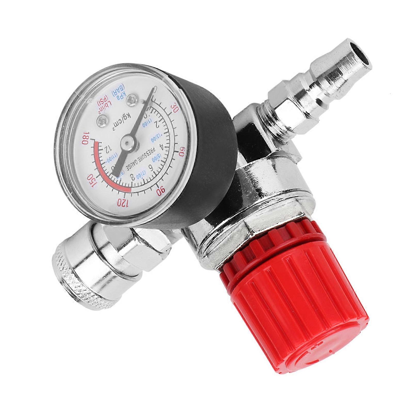 Pressure Regulator Switch Control Valve Gauge with Male/Female ...