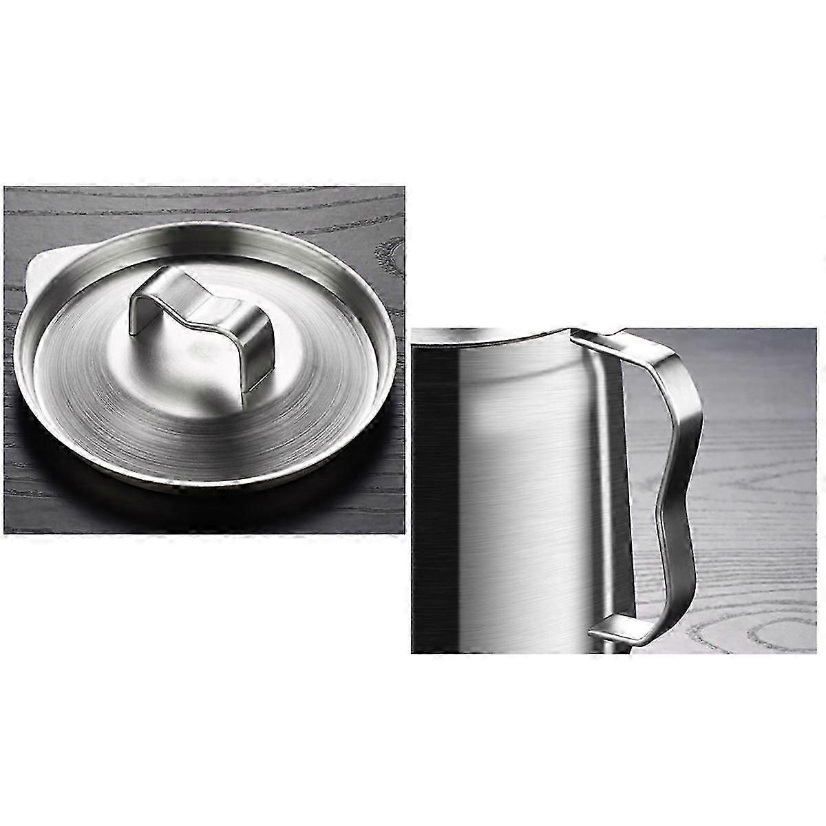 2026 New 1.5L Stainless Steel Oil Filter Pot Lard Strainer Tank ...