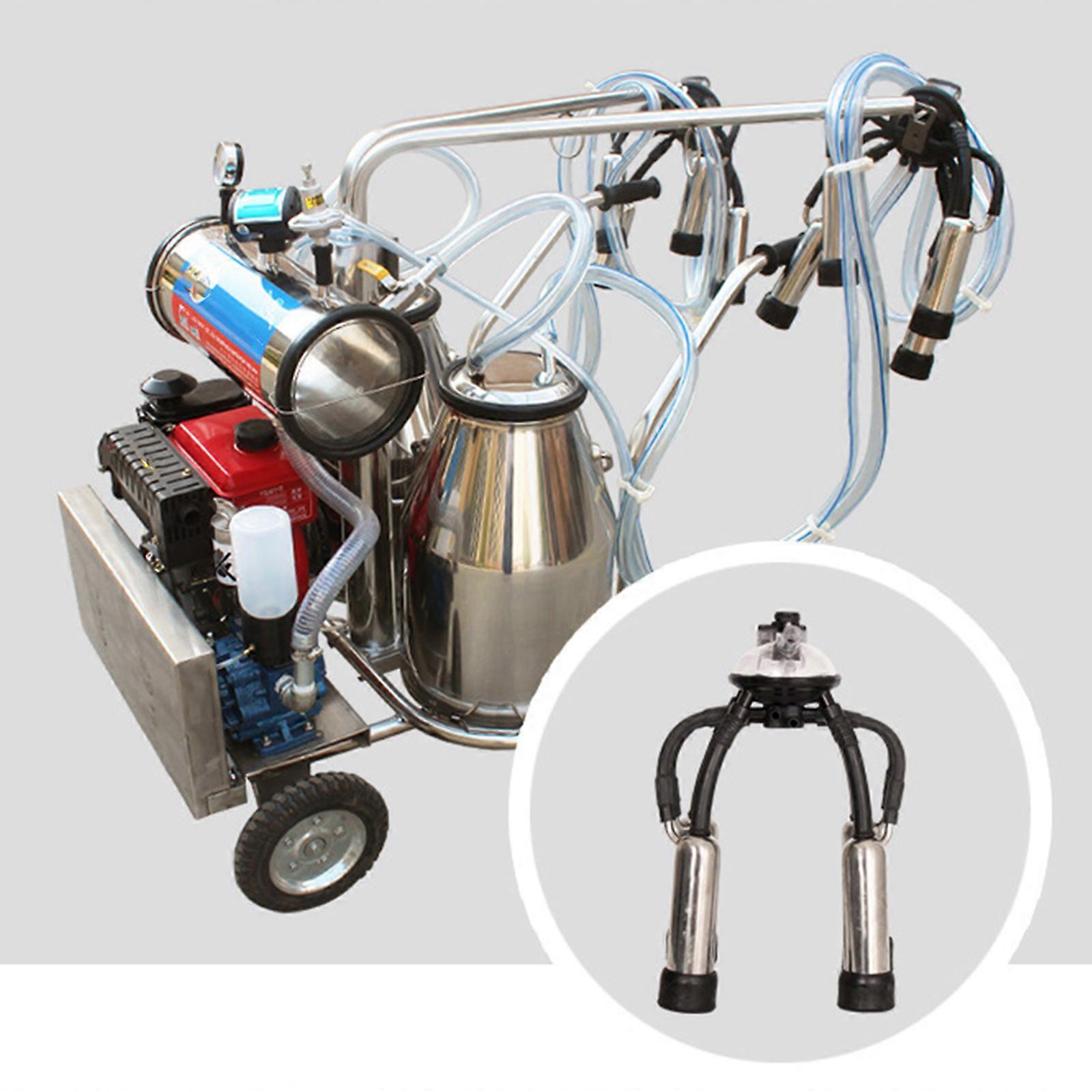 Cow Milking Cluster 240CC/300CC/300CC Milk Cup Set Easy to Hanging and ...