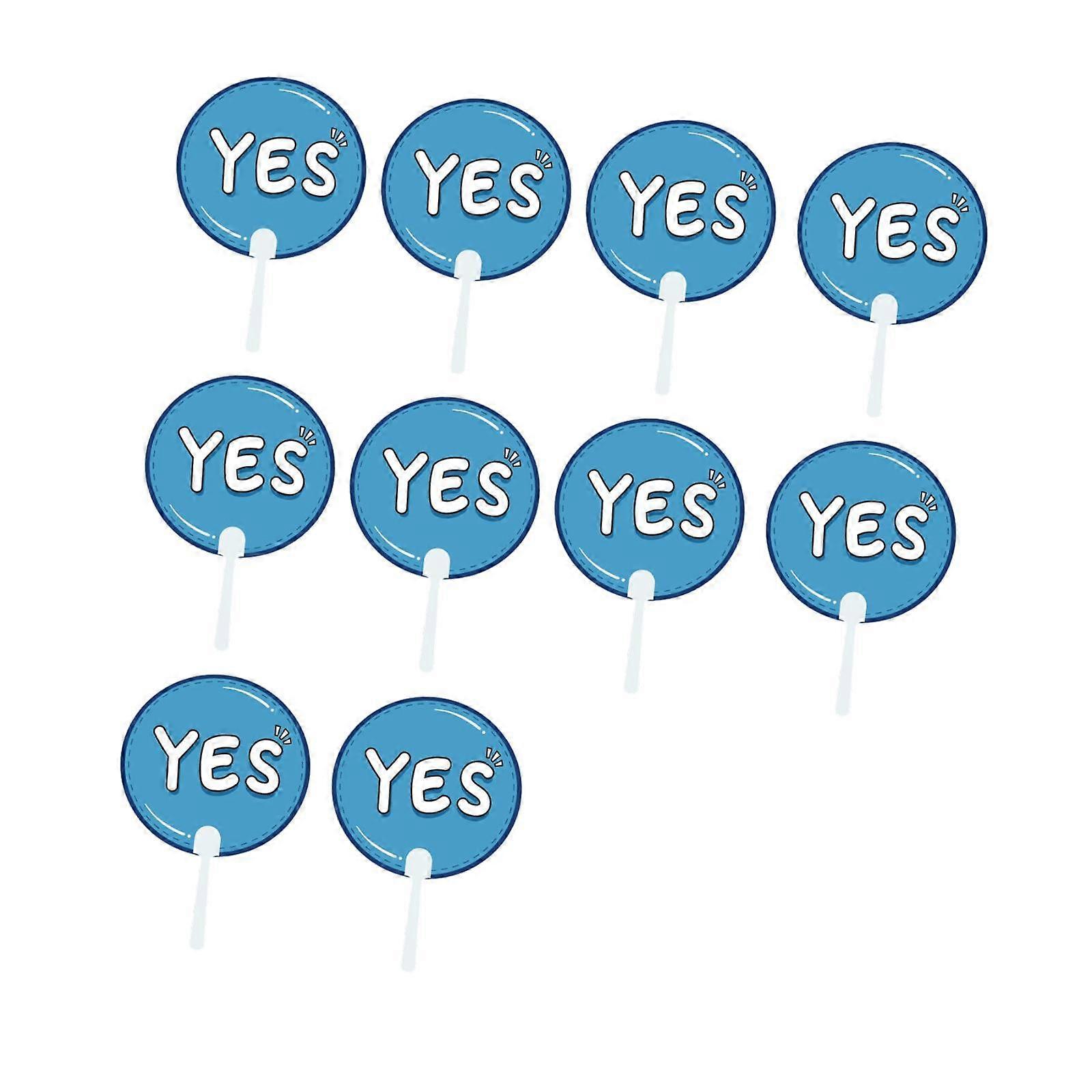 Voting Paddles Hand Holding Cards Waterproof Teacher Student ...