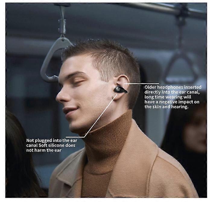 Wireless Headphones Bluetooth Ear Clip Earphones, 30H Playtime Open Ear ...