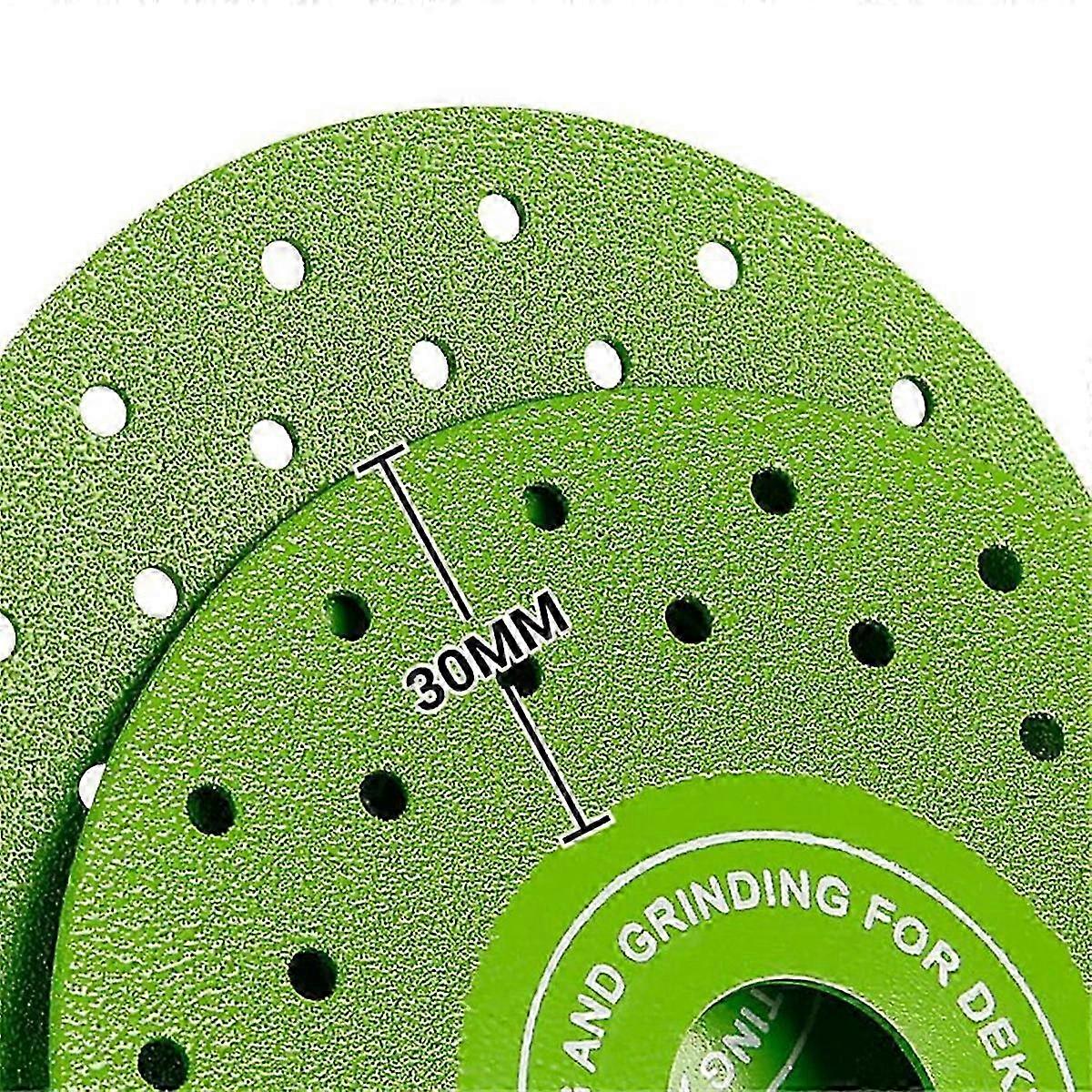 3PCS 115MM Vacuum Brazed Ultra-Thin Multi-Pore Flat Abrasive Sheet Disc ...